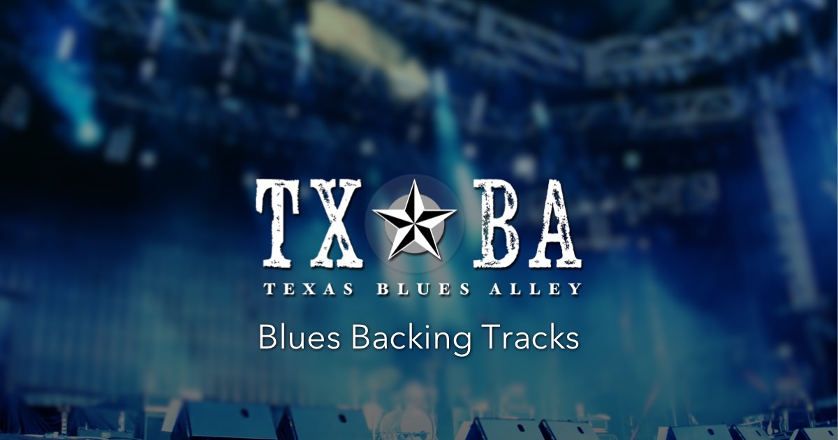 Minor Slow Blues In A-Flat Backing Track - TXBA Backing Tracks
